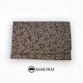 碁盤柄の印伝小物バッグ | 男きもの専門店 銀座SAMURAI｜男の着物｜